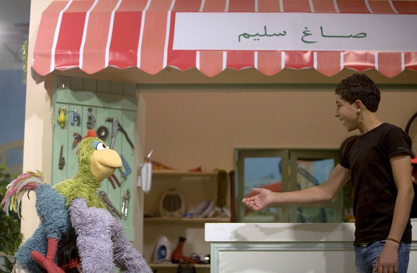 Palestinian Sesame Street backs non-violence - ABC News