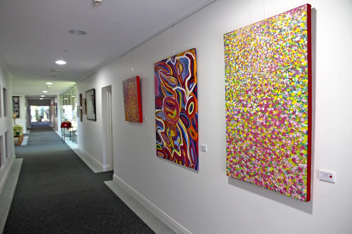 Indigenous art lifts spirits at Western Australian hospital - ABC News