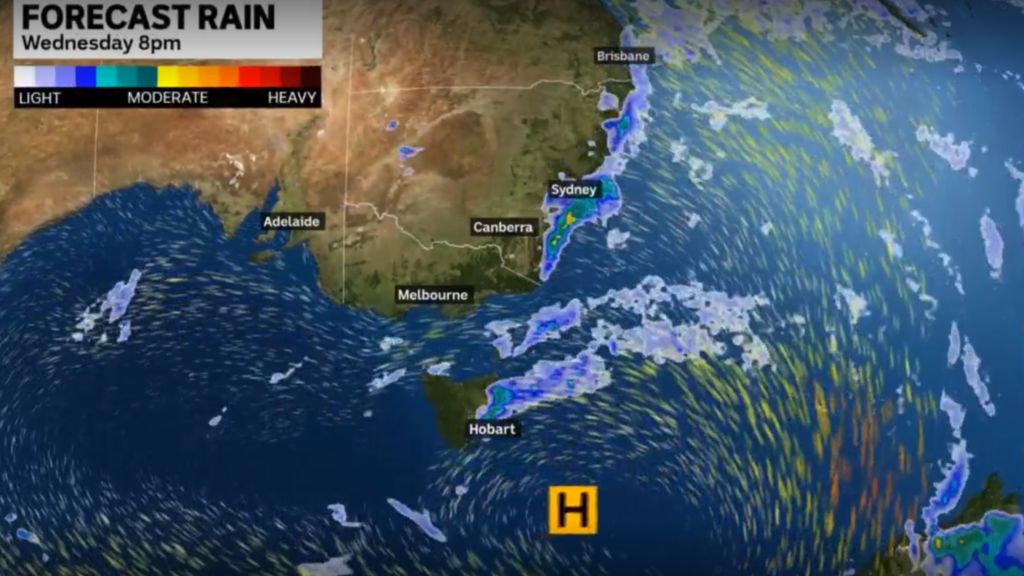 Rain forecast for New South Wales - ABC News