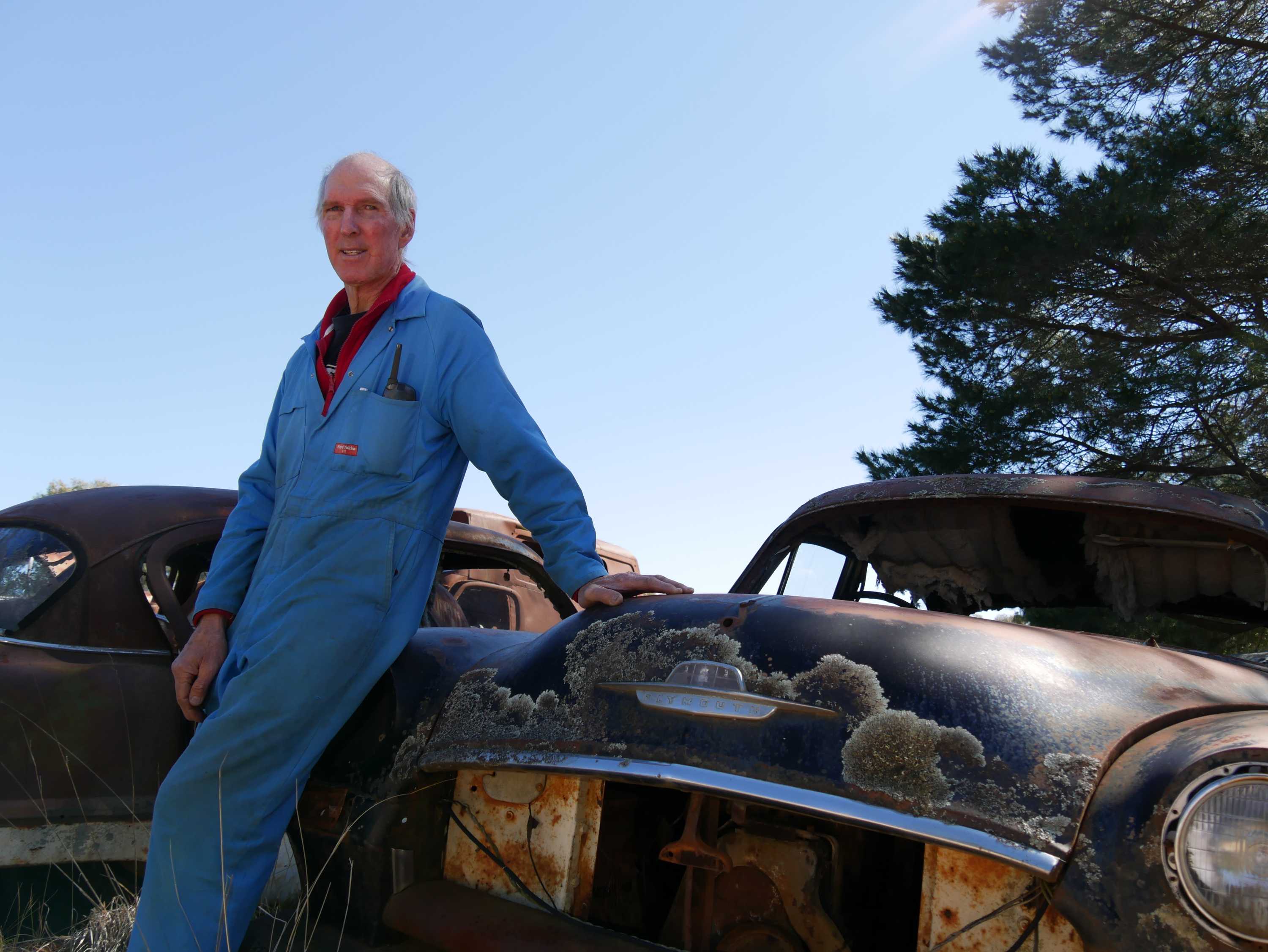 Iconic wrecking yard that supplied Mad Max movie with vintage cars is ...