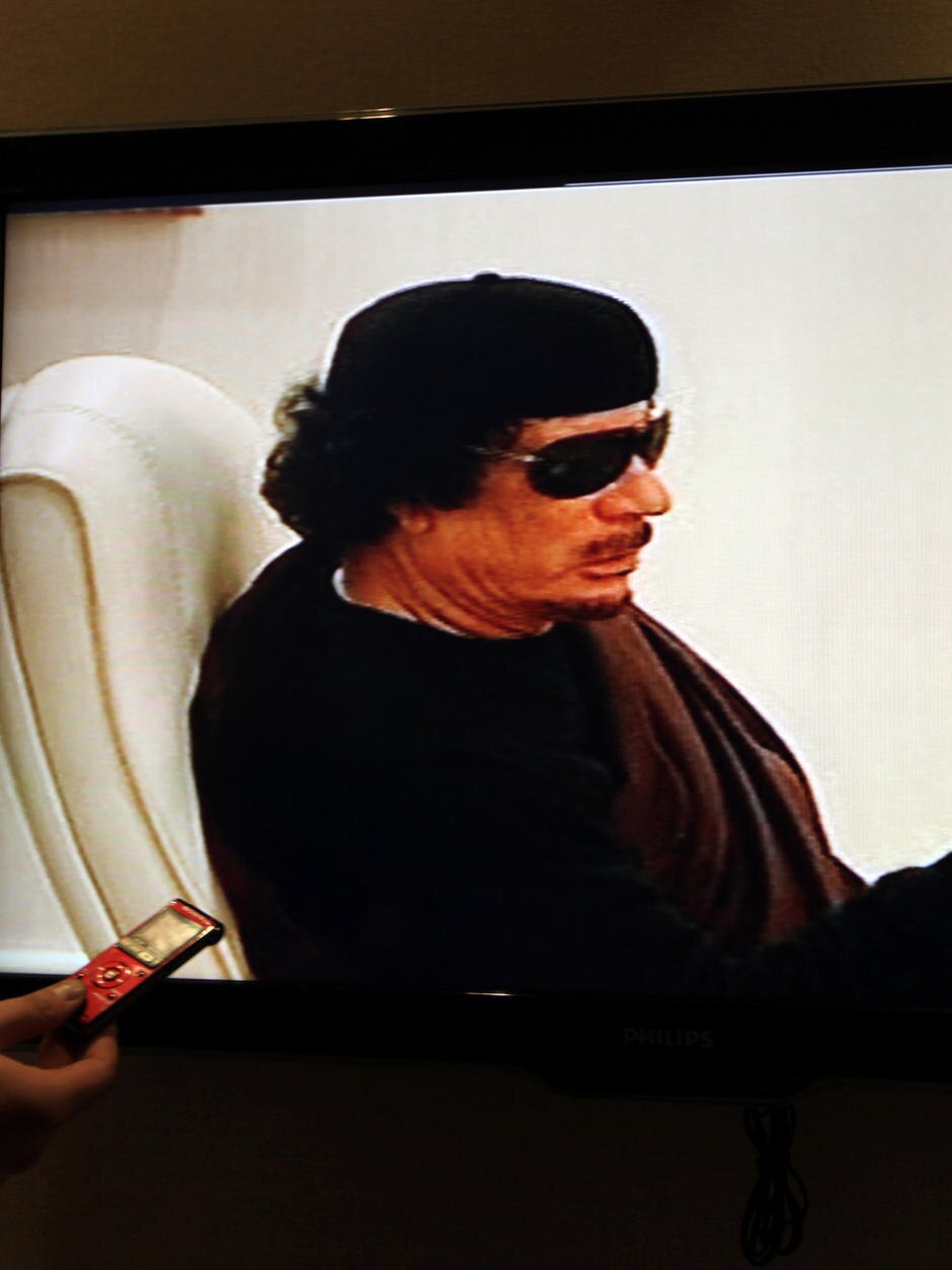 Three dead in attack on Gaddafi compound - ABC News