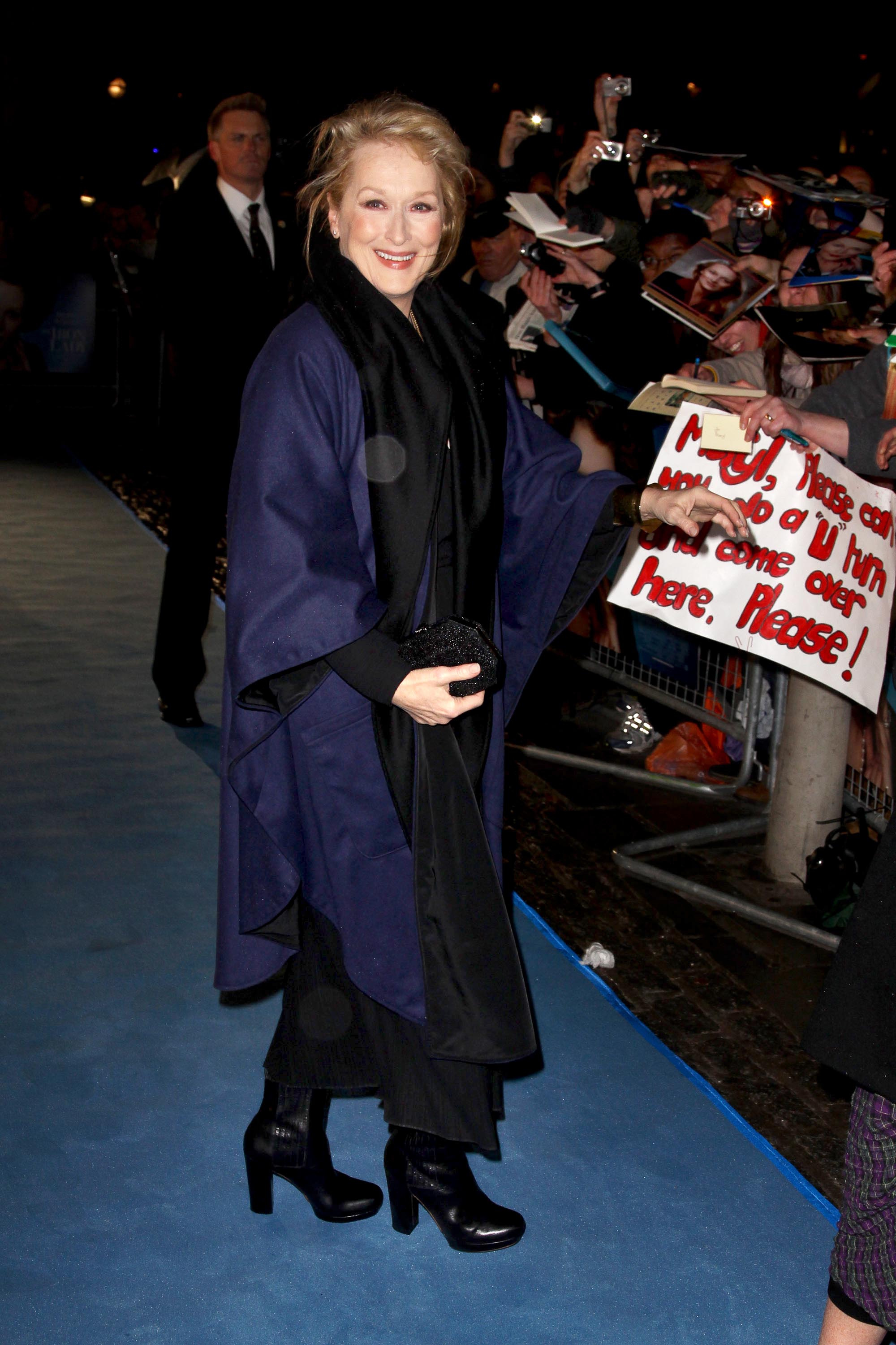 UK welcomes Streep's Thatcher with blue carpet - ABC News