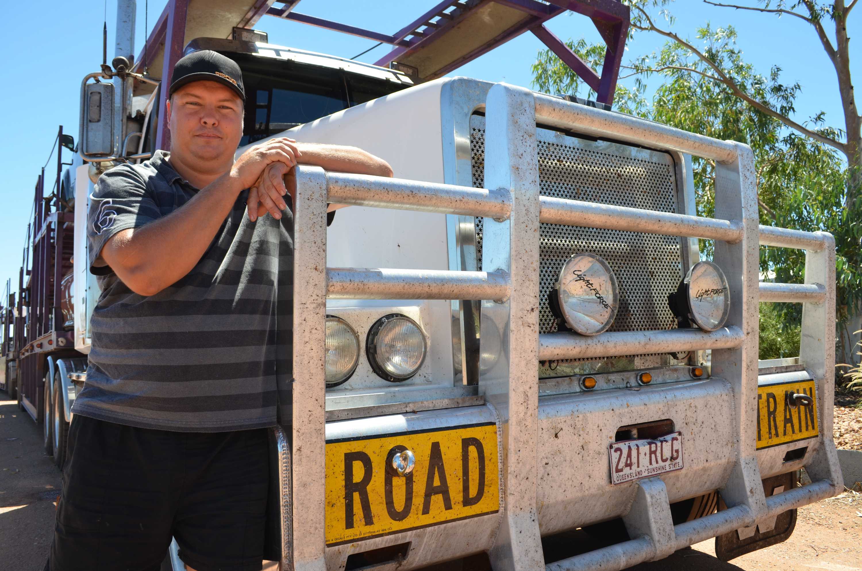 Behind the wheel of a Territory road train - ABC News