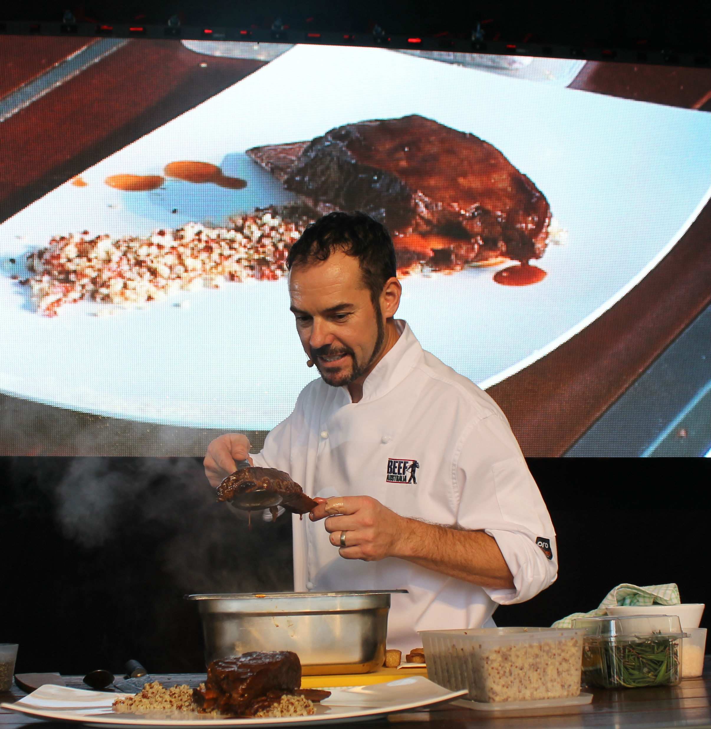 Celebrity chef Shane Bailey shows how local flavours can beef up meals ...