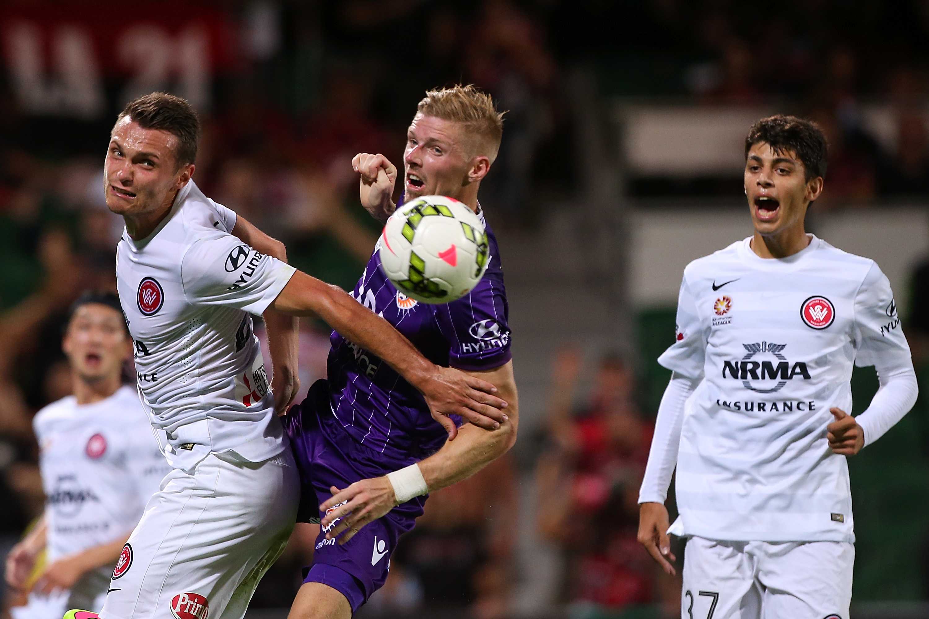 Perth Glory beats Western Sydney Wanderers 3-2 thanks to Josh Risdon's ...