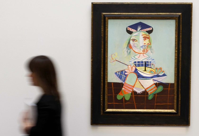 Picasso's portrait of daughter up for sale - ABC News