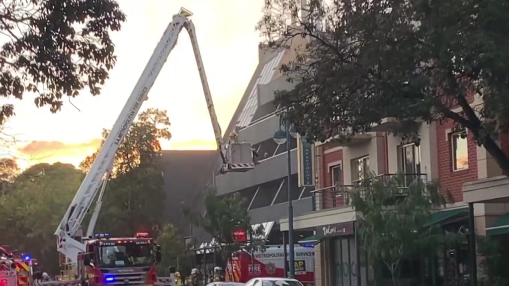 Firefighters rescue hotel occupants after fire breaks out - ABC News