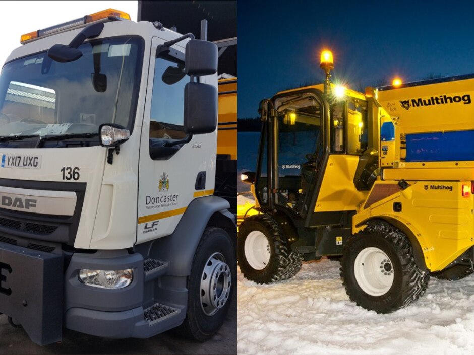 Doncaster's new gritters named David Plowie and Gritsy Bitsy after ...