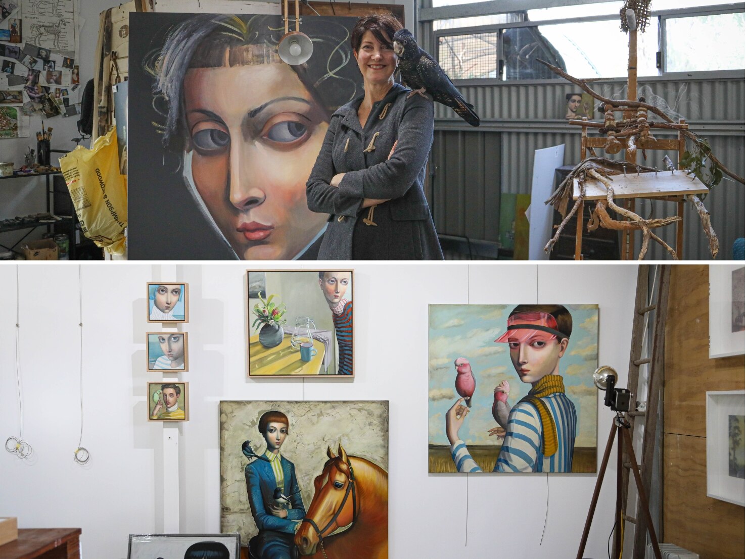 Since Kerry Sibly left engineering to become an artist, you 'can't wipe ...