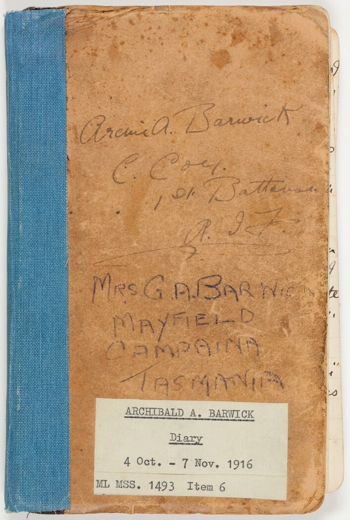 Remembrance Day: Archibald Barwick - ABC listen