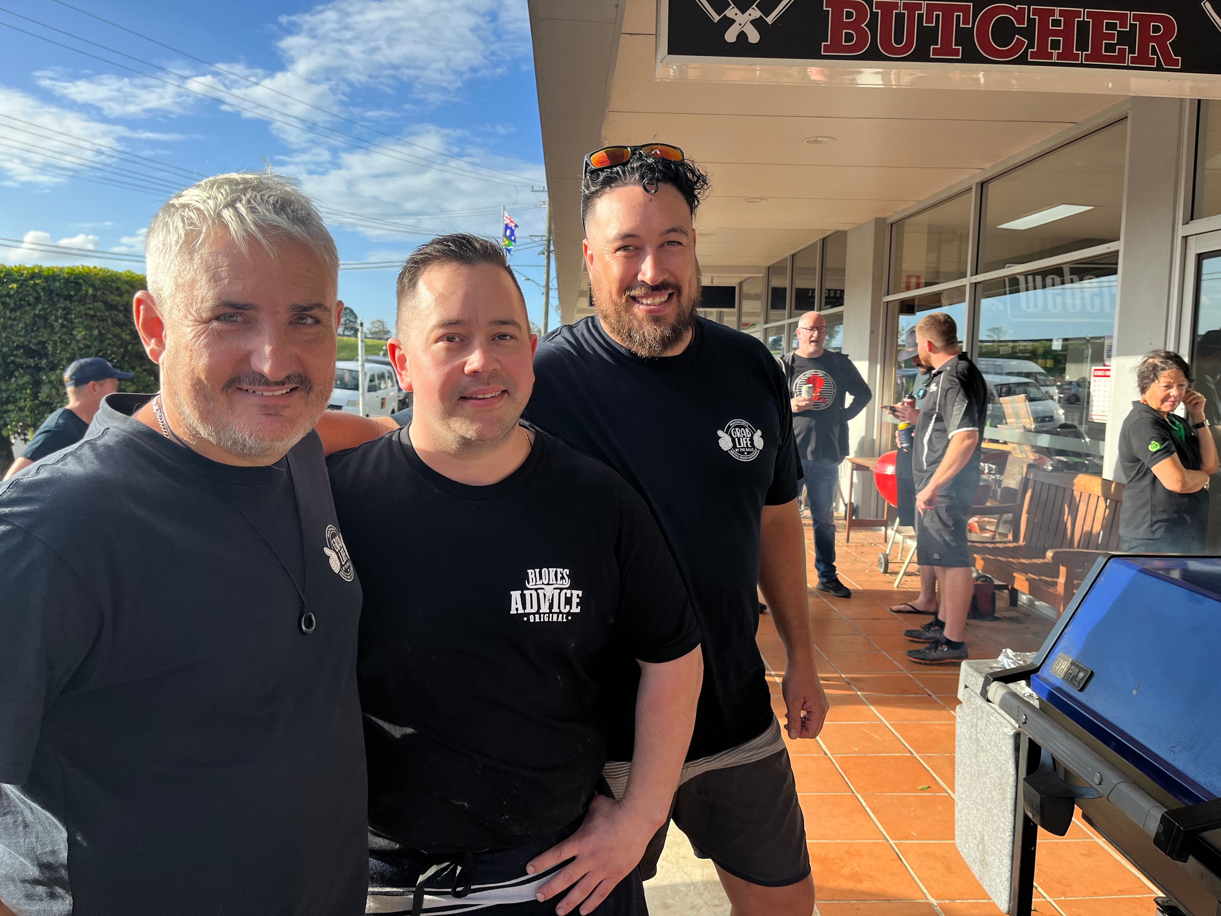 Butcher runs weekly barbecues in a bid to improve mens mental health ...