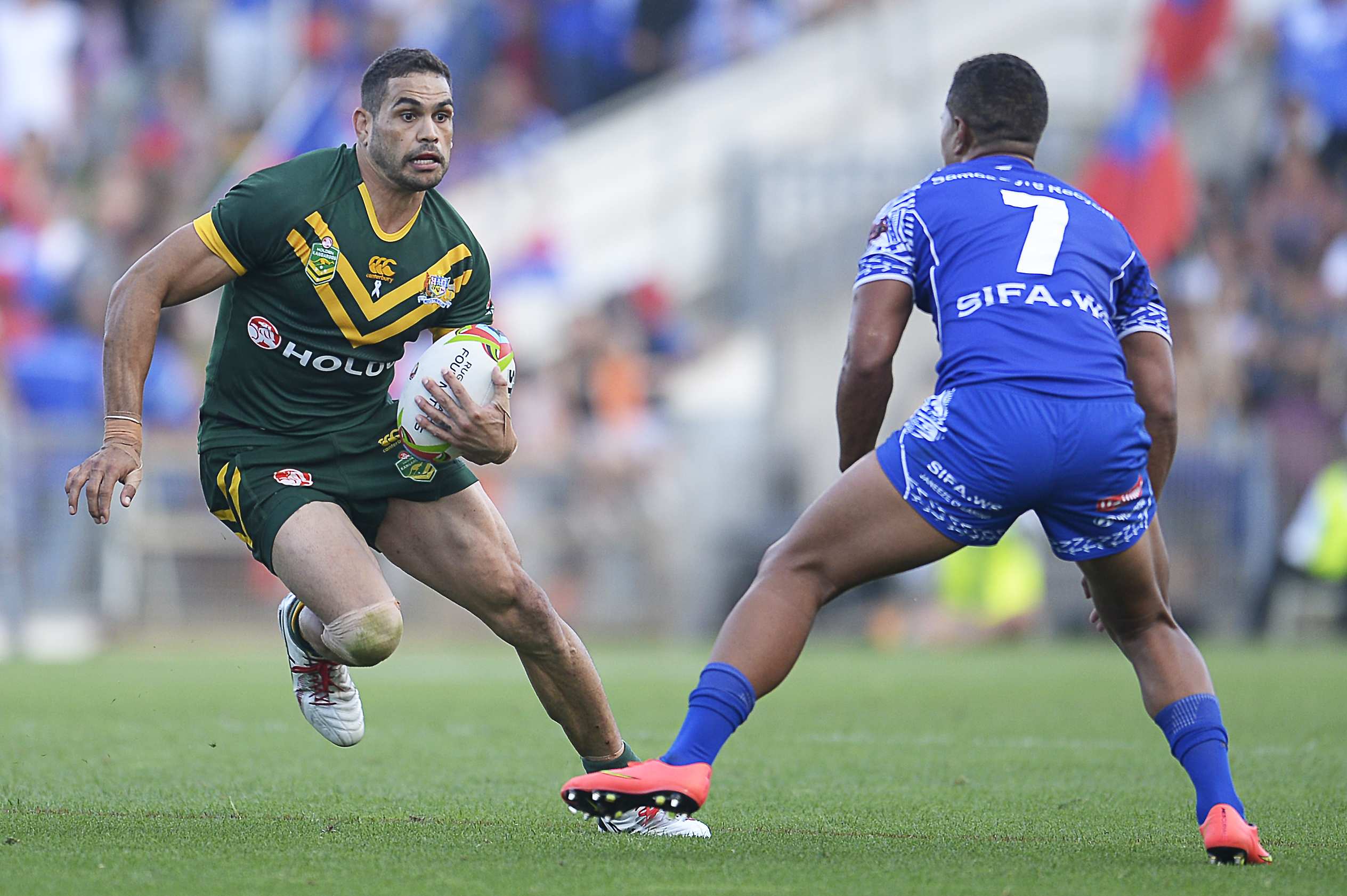 Greg Inglis praised by Cameron Smith after two-try Kangaroos ...