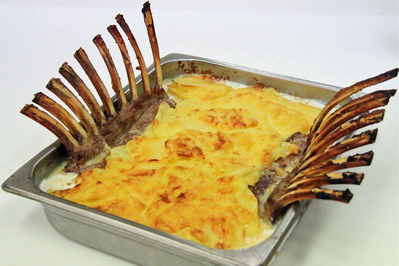 Lamb and Potato Castle - ABC News