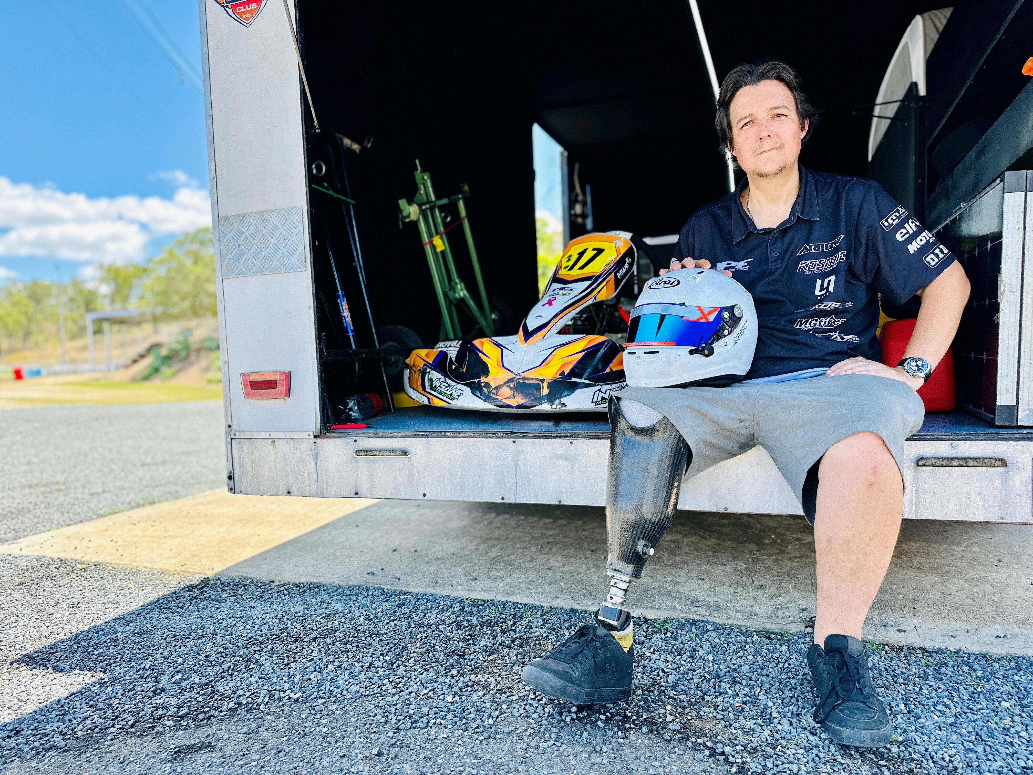 Go-kart racing helps Queensland motorsport enthusiast recover from ...