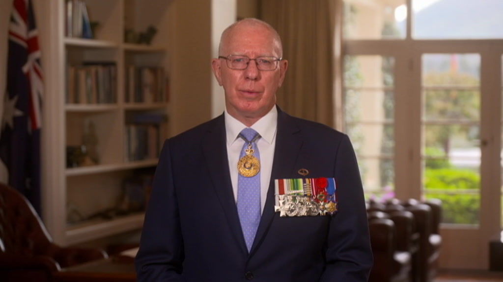 David Hurley delivers his first Anzac Day message as Governor-General ...