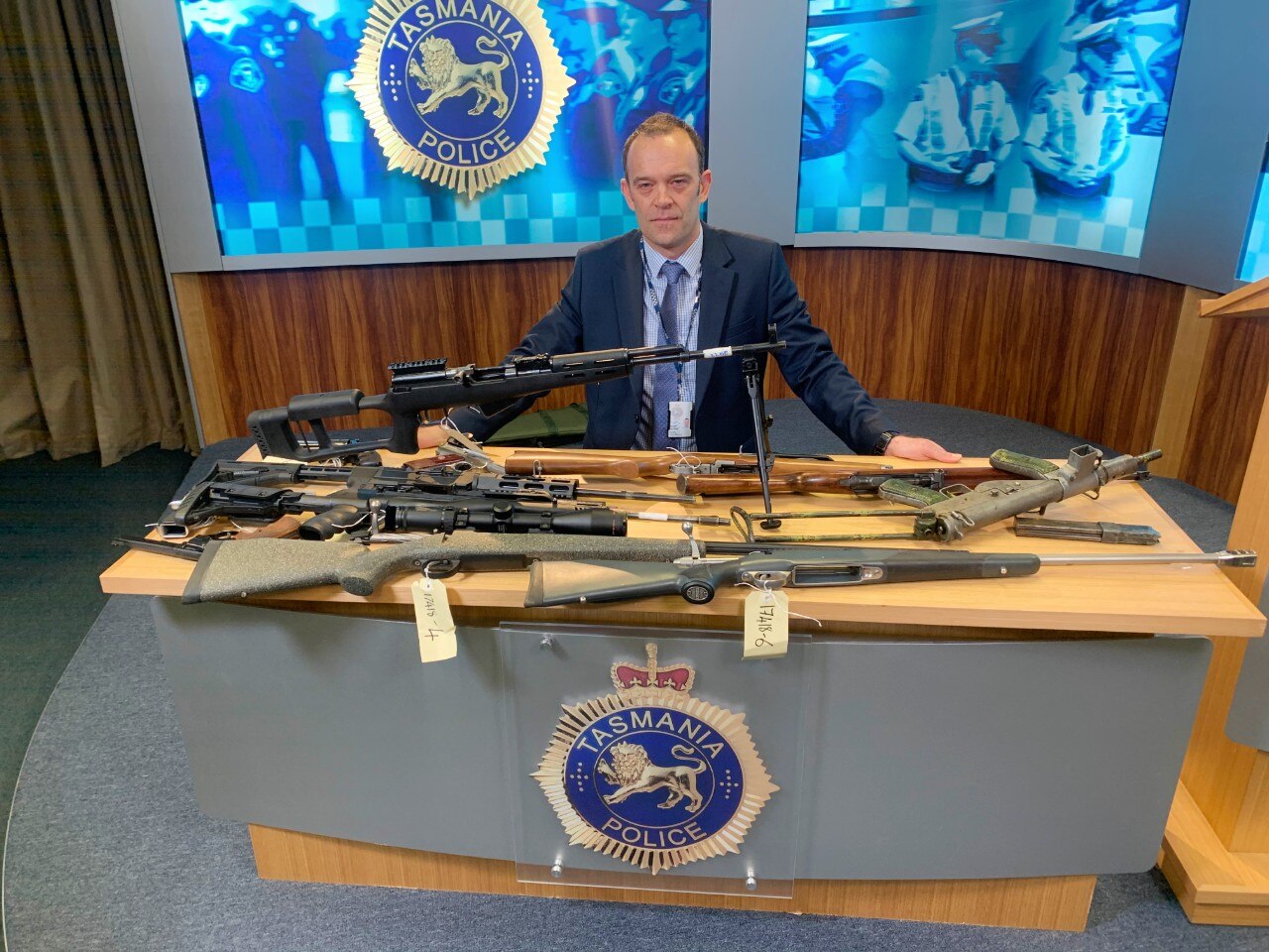 WWII submachine gun, silencers among 40 illegal firearms seized during ...