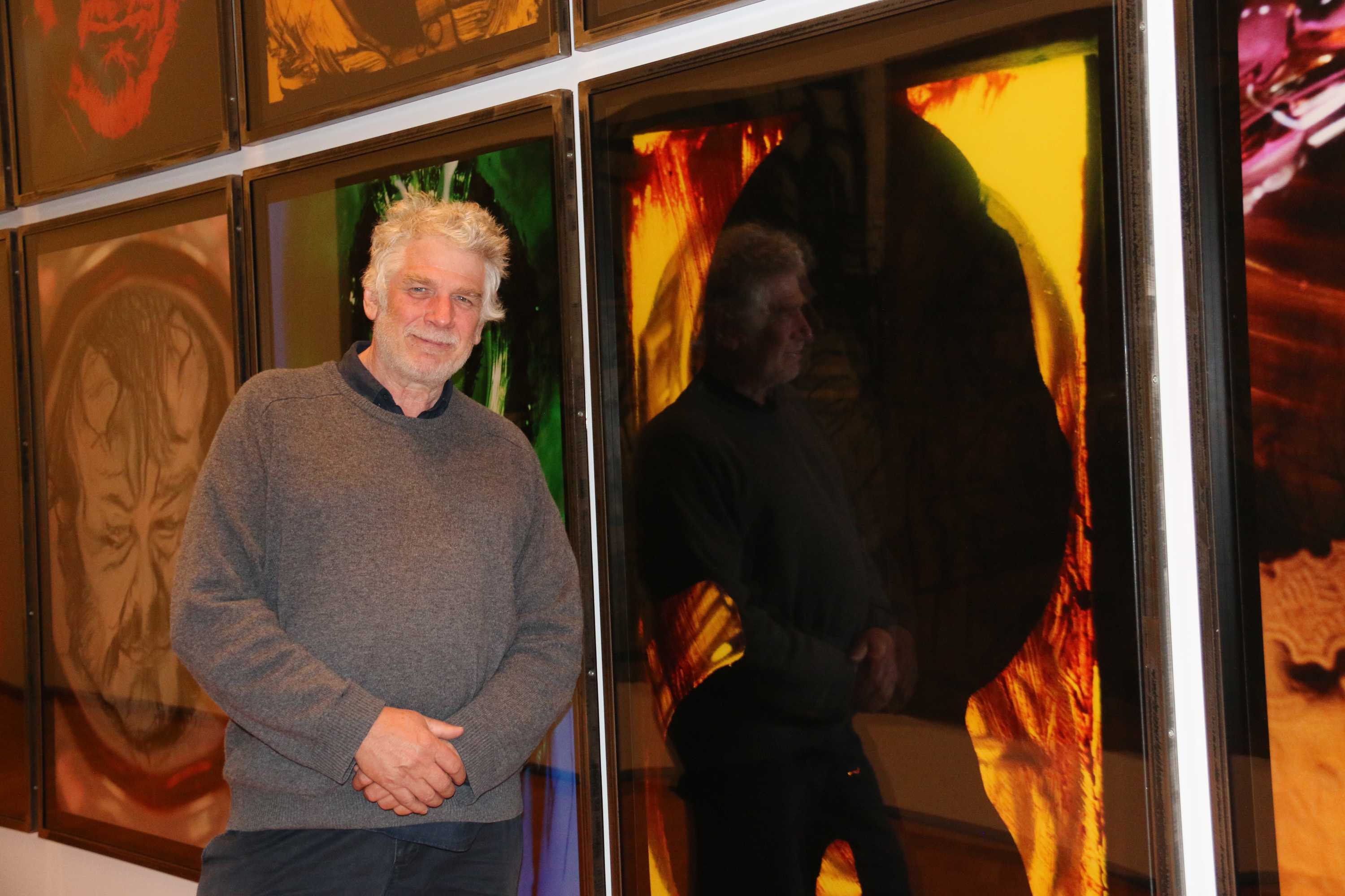 Mike Parr: Provocative contemporary artist's exhibition opens at ...