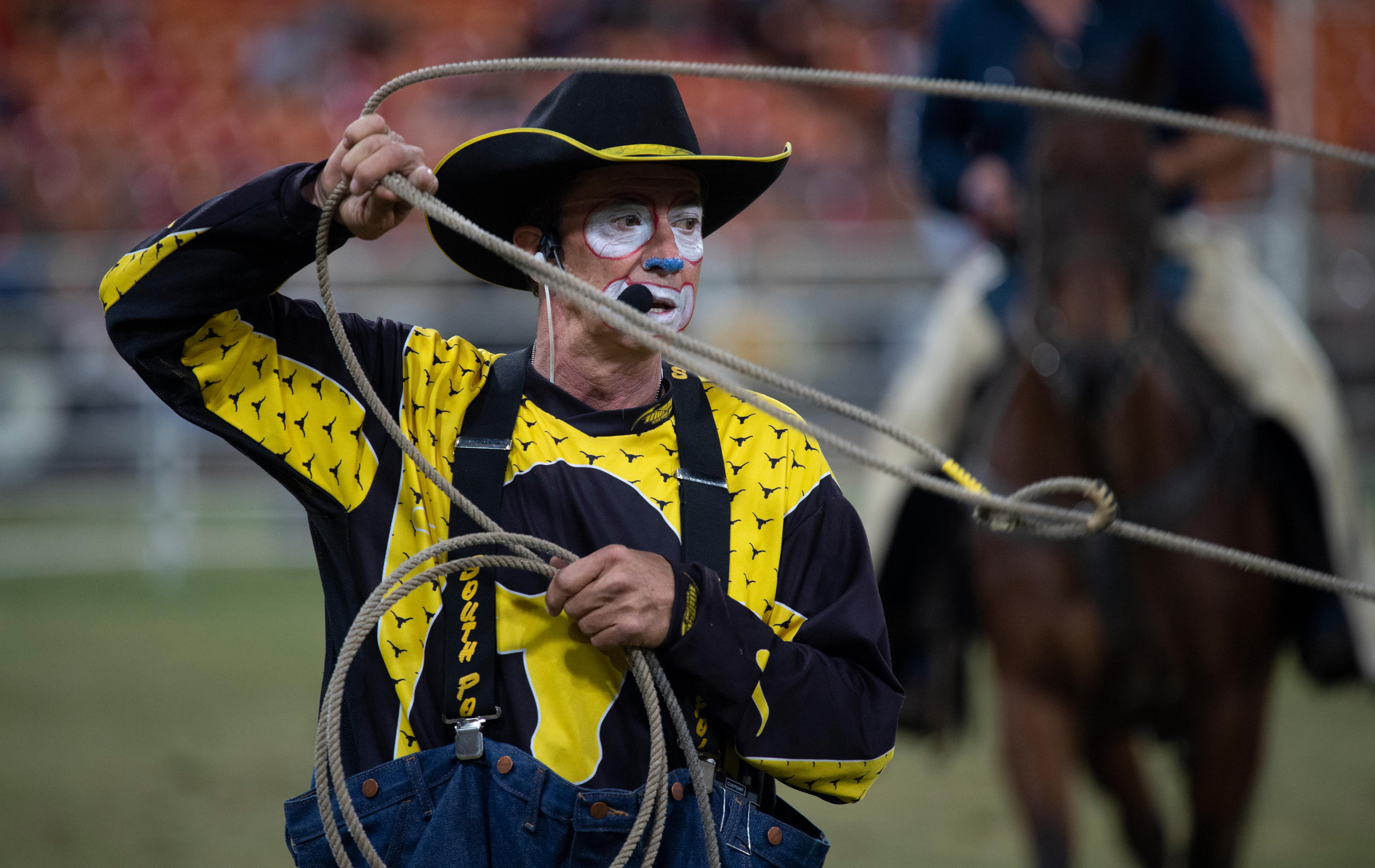 Cowboy Clown Face Paint