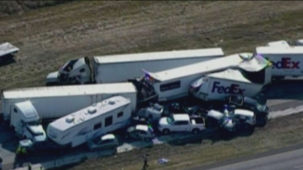 At least 50 people injured in massive Texas pile-up - ABC News