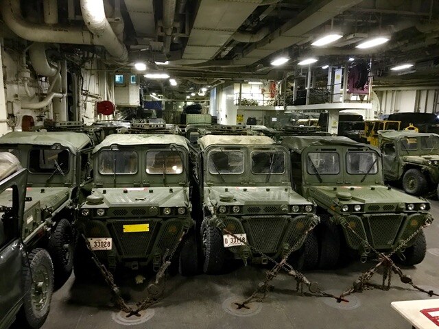 USS Richard Bonhomme mechanic Lance Corporal Nick Gott - ABC listen