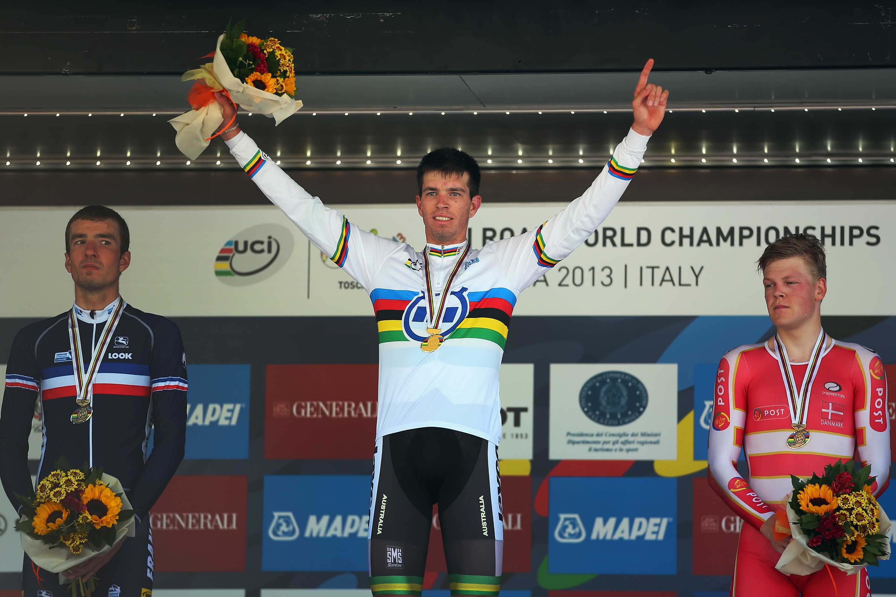 Australian cyclist Damien Howson wins world under-23 time-trial title ...
