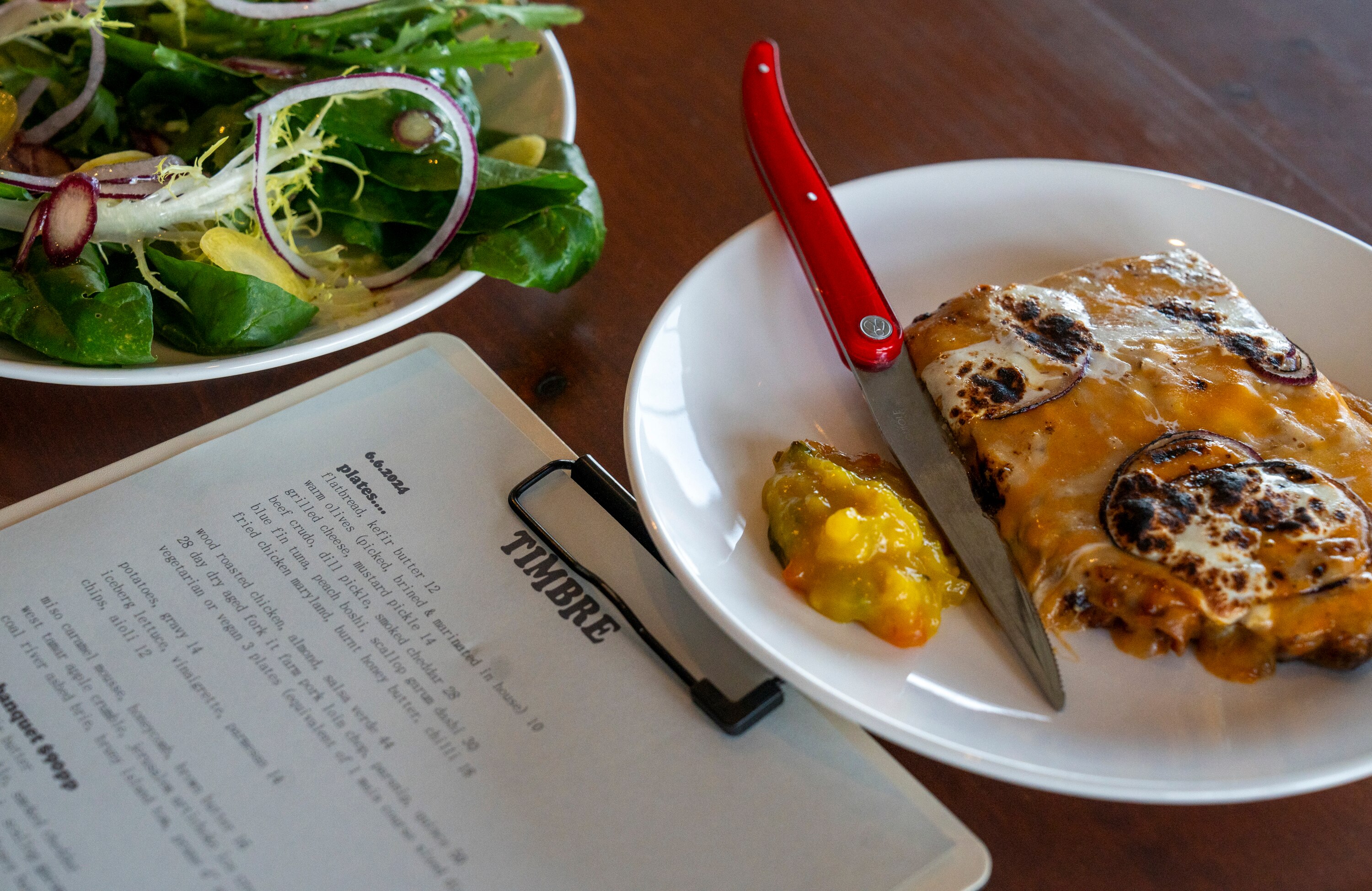 At Tasmania's Timbre Kitchen diners can barter home vegies for ...