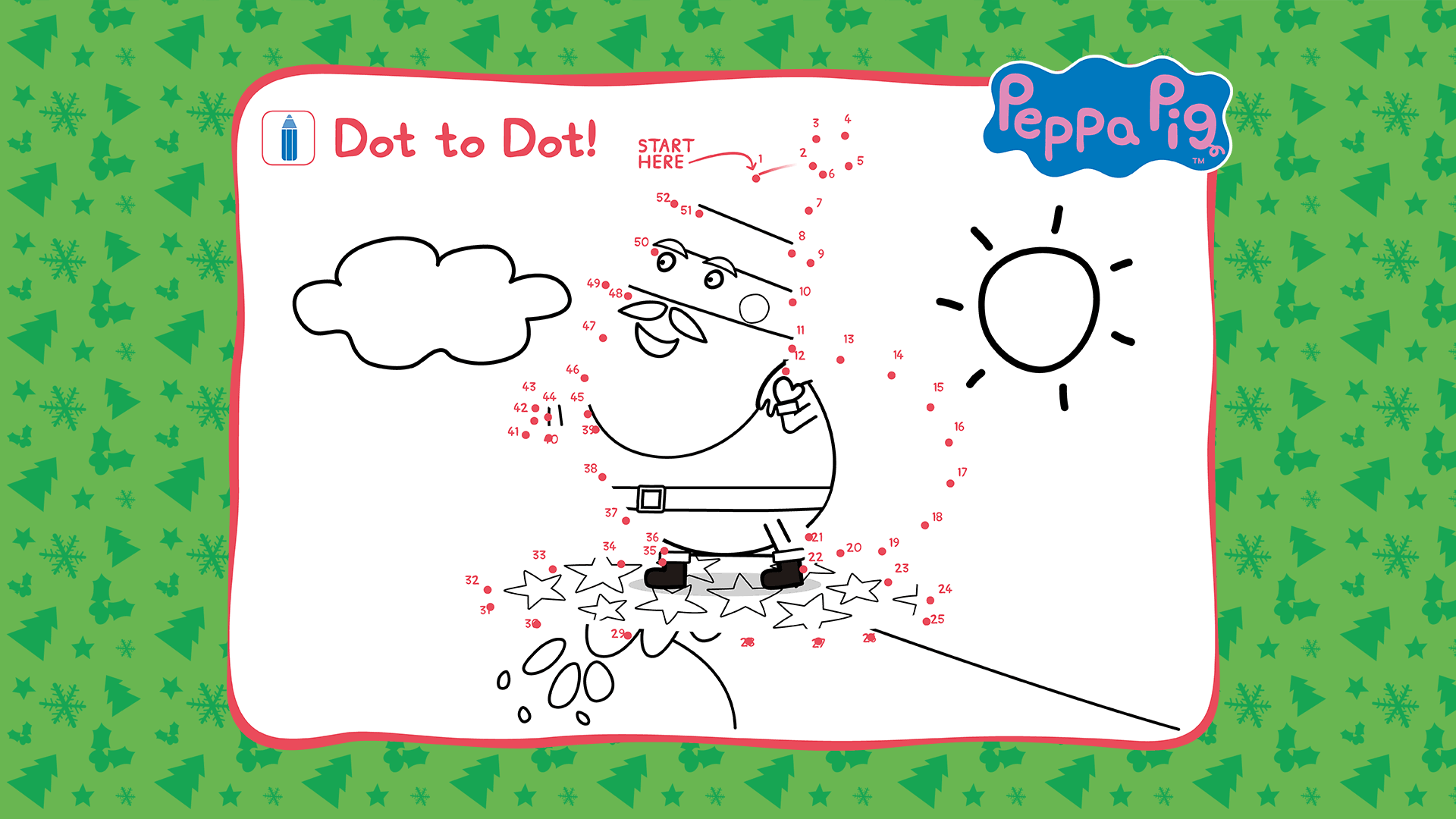 Santa Dot to Dot - ABC Kids