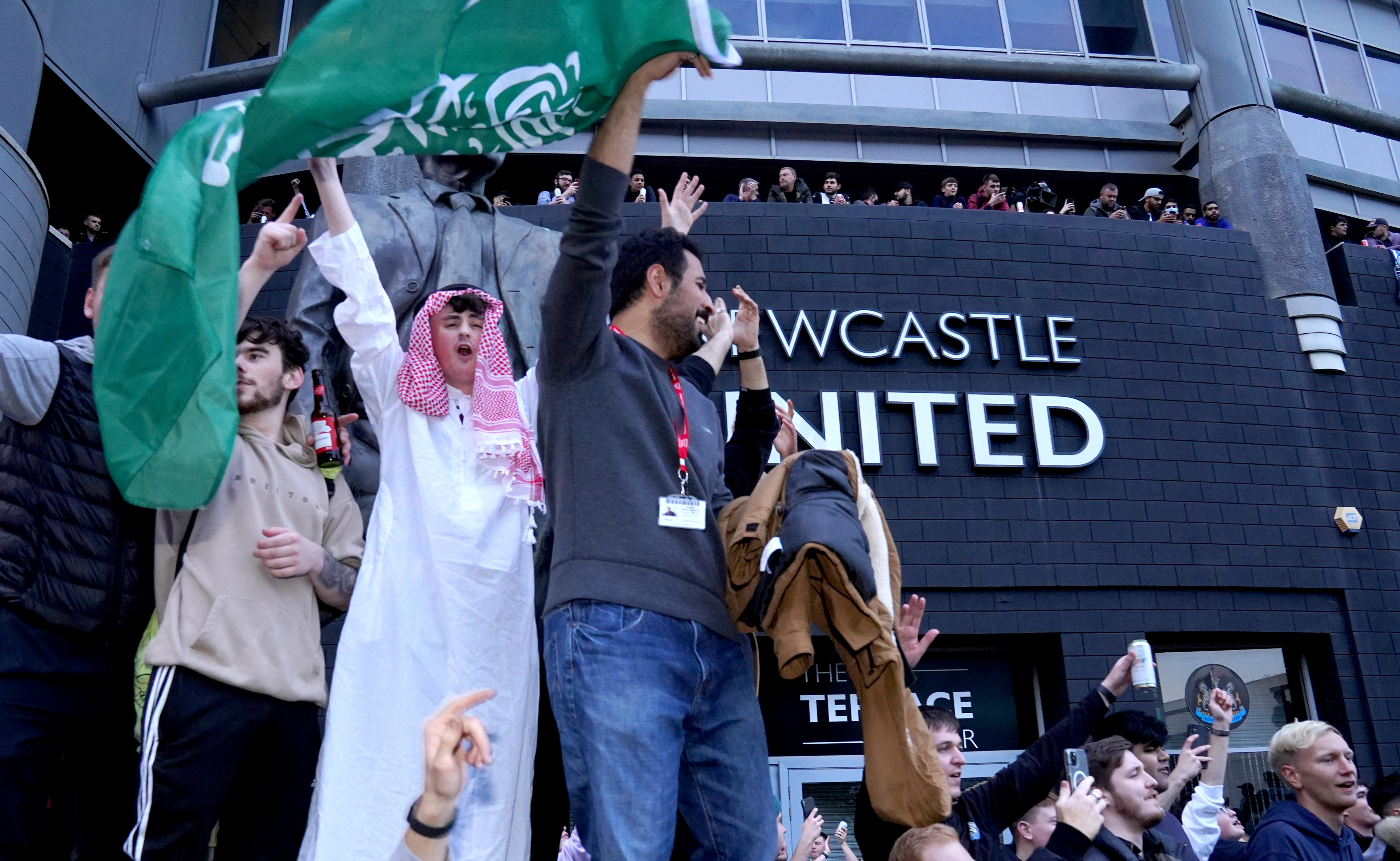 English Premier League club Newcastle United sold to Saudi Arabia's ...