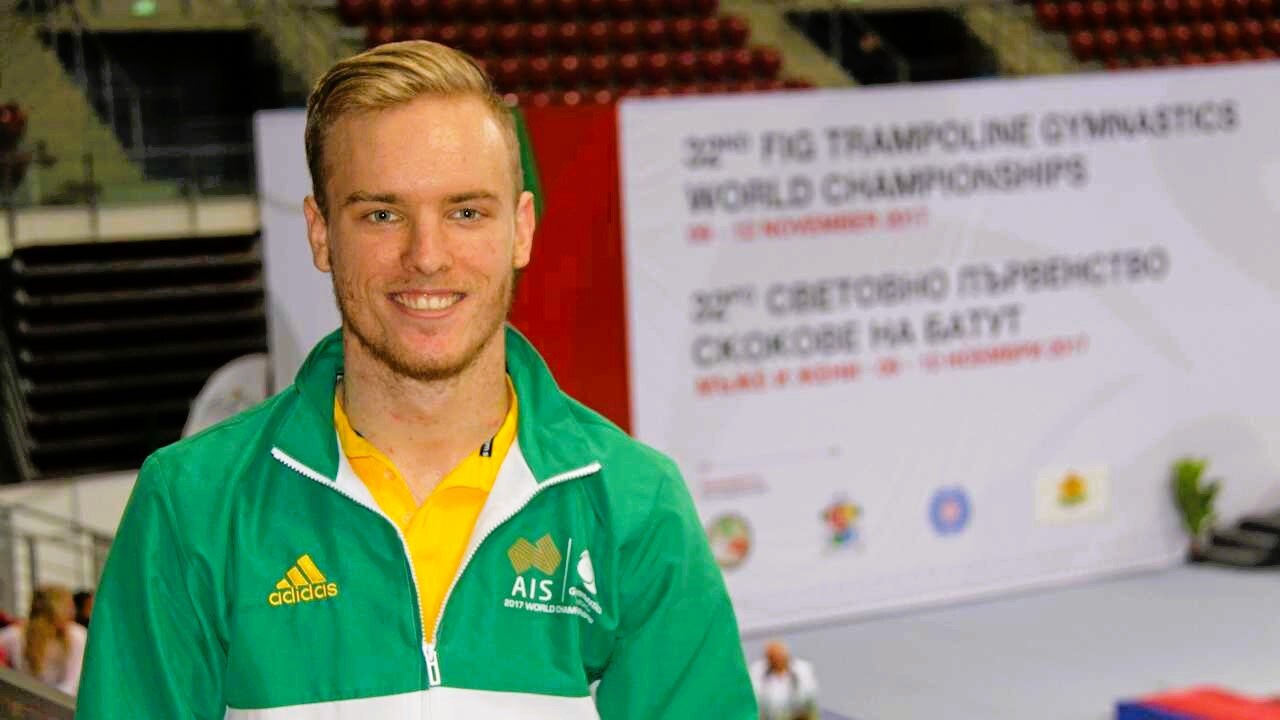 Australia's top trampolinist Blake Rutherford finds support from ...