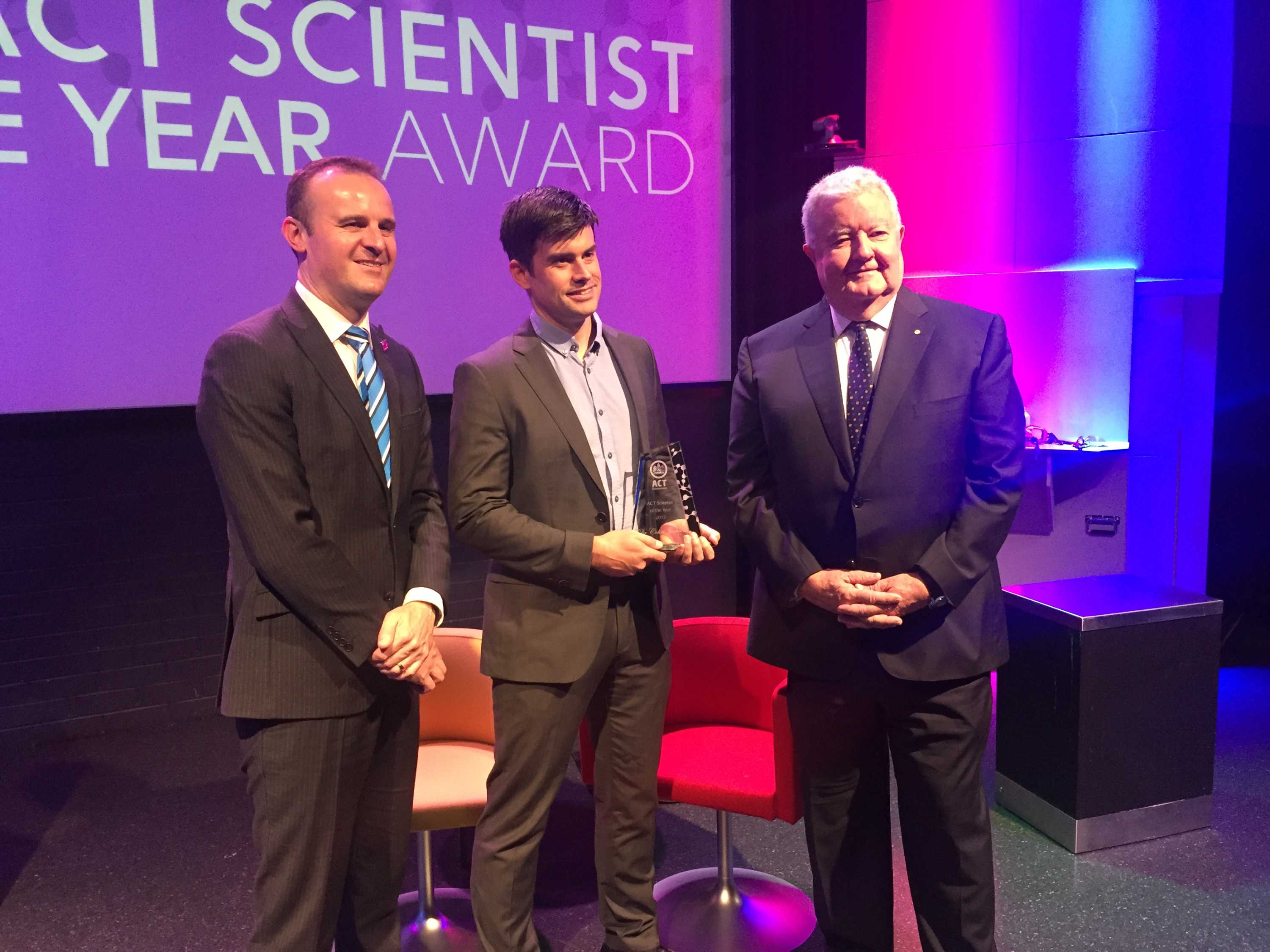 ANU's Colin Jackson named ACT's inaugural Scientist of the Year - ABC News