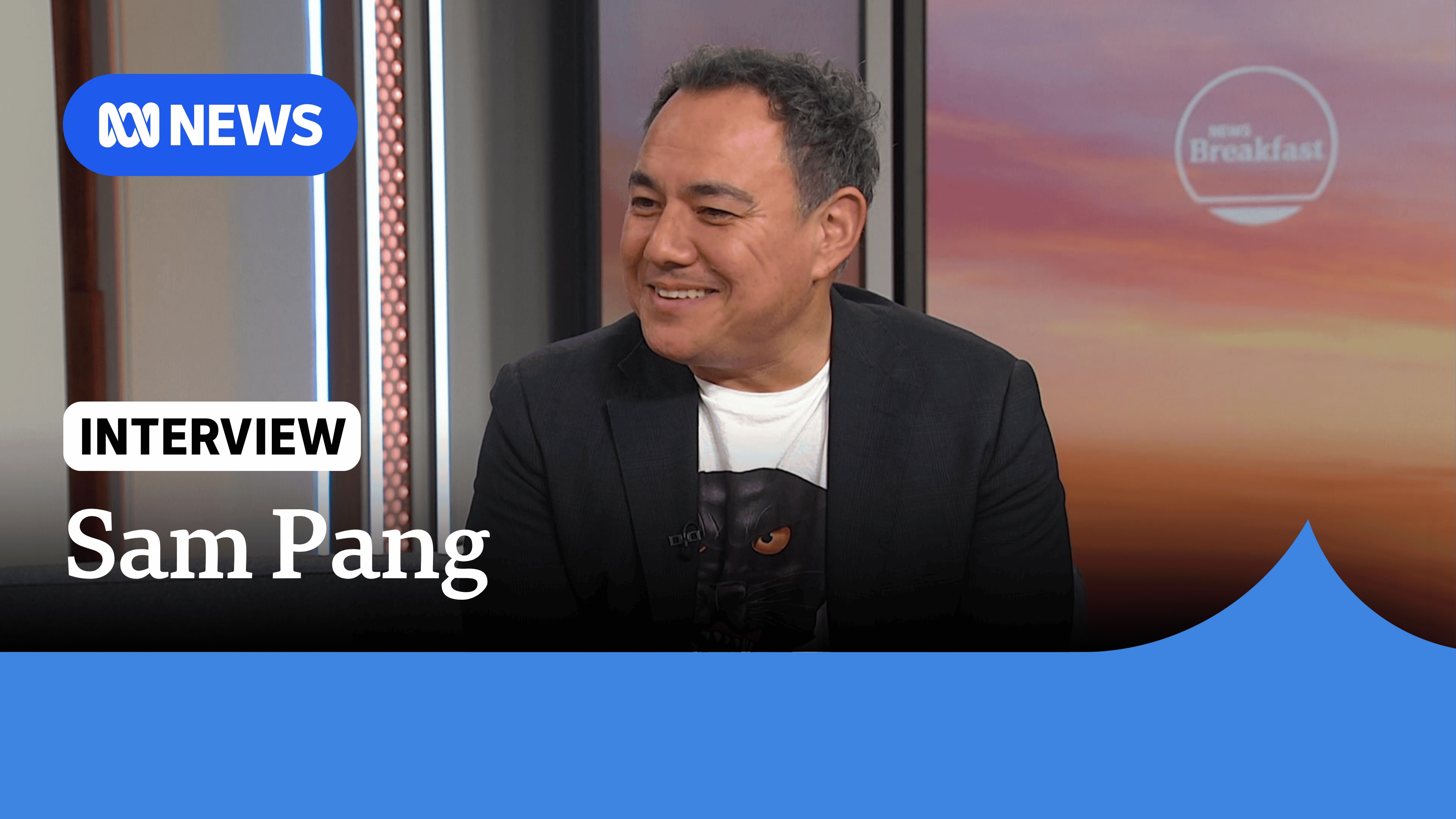 Sam Pang on his new comedy series Ground Up - ABC News