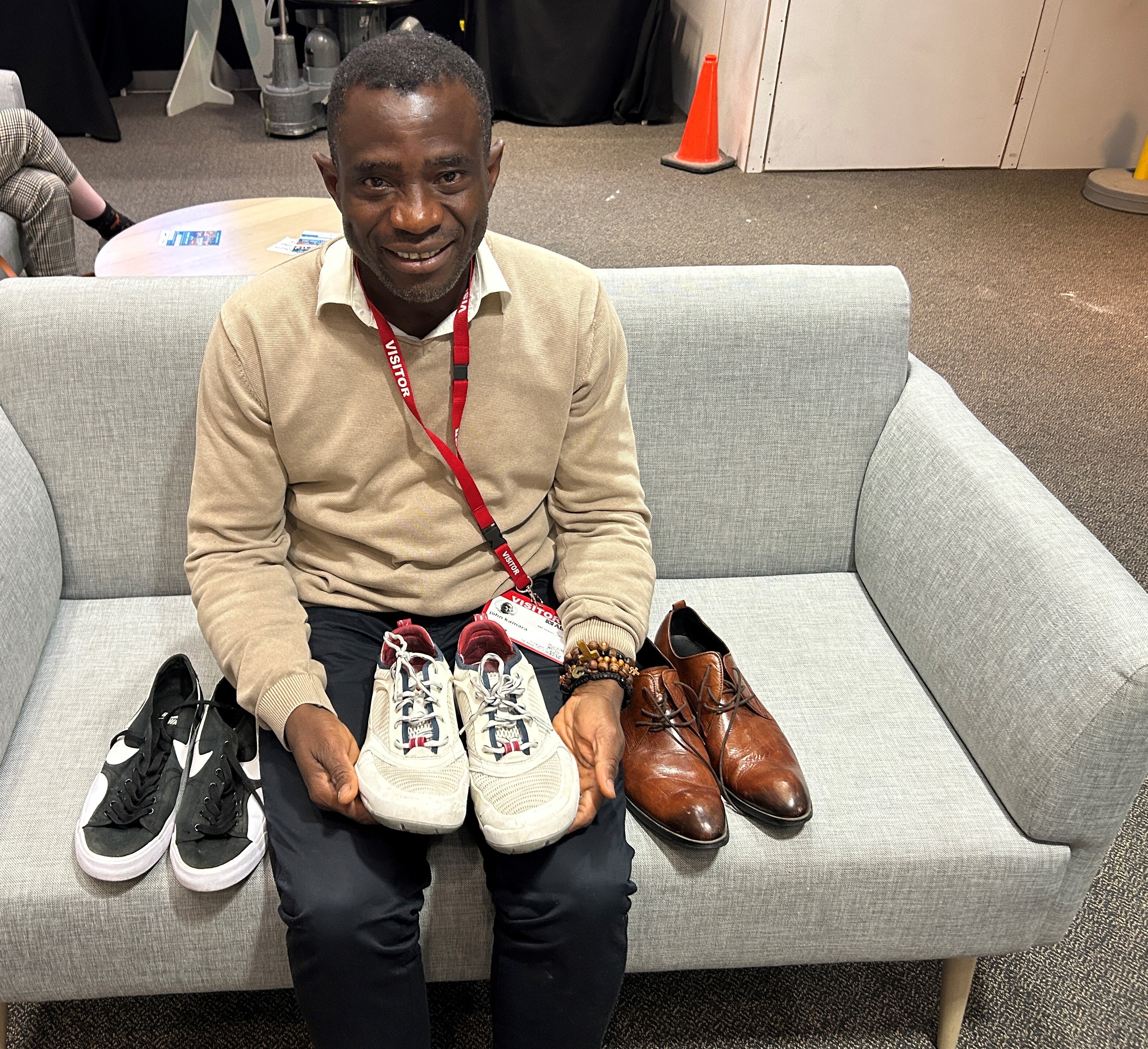 Show us your shoes - John Kamara - ABC listen
