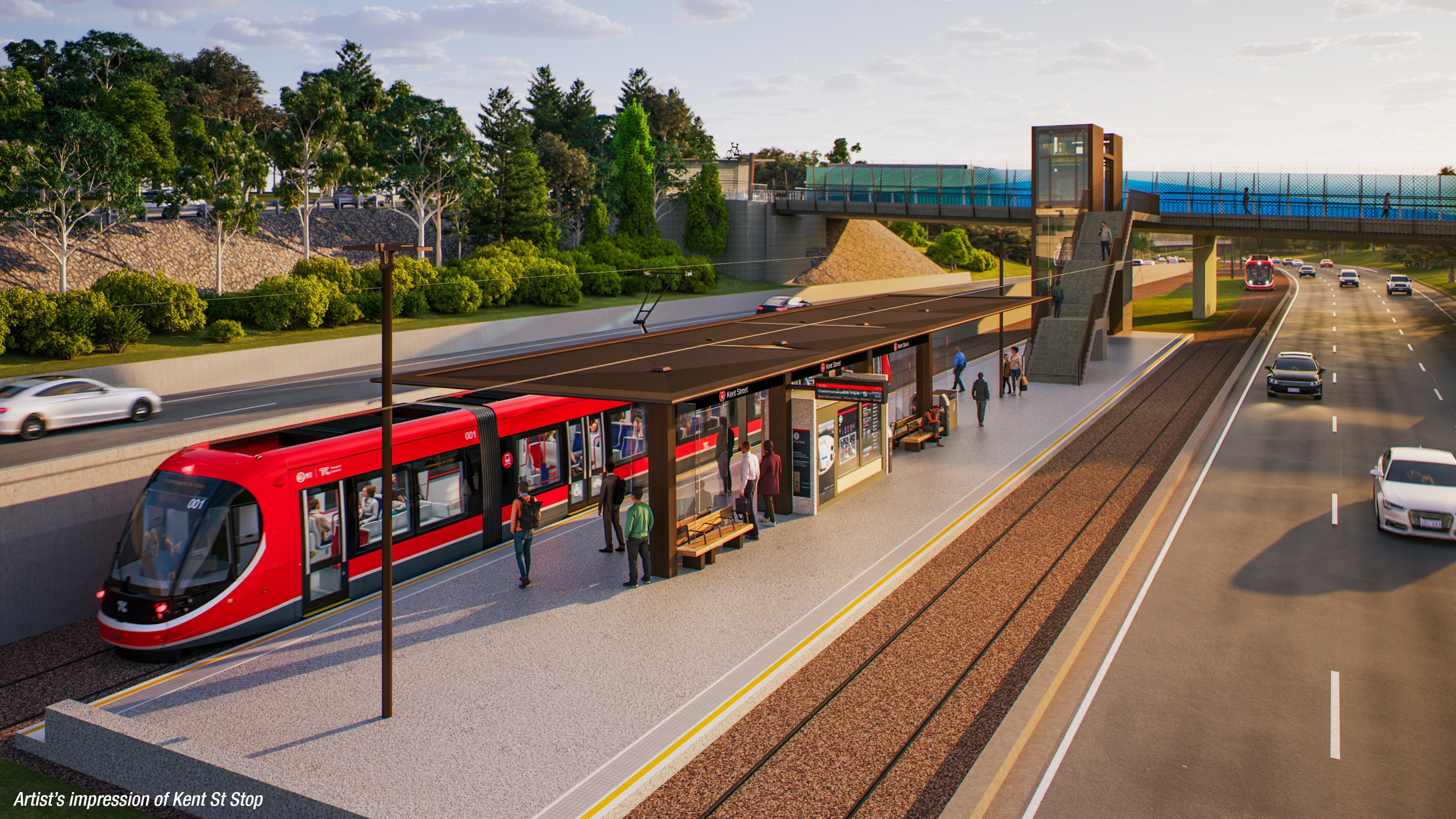 Federal government backs Canberra's light rail Stage 2B with $50 ...