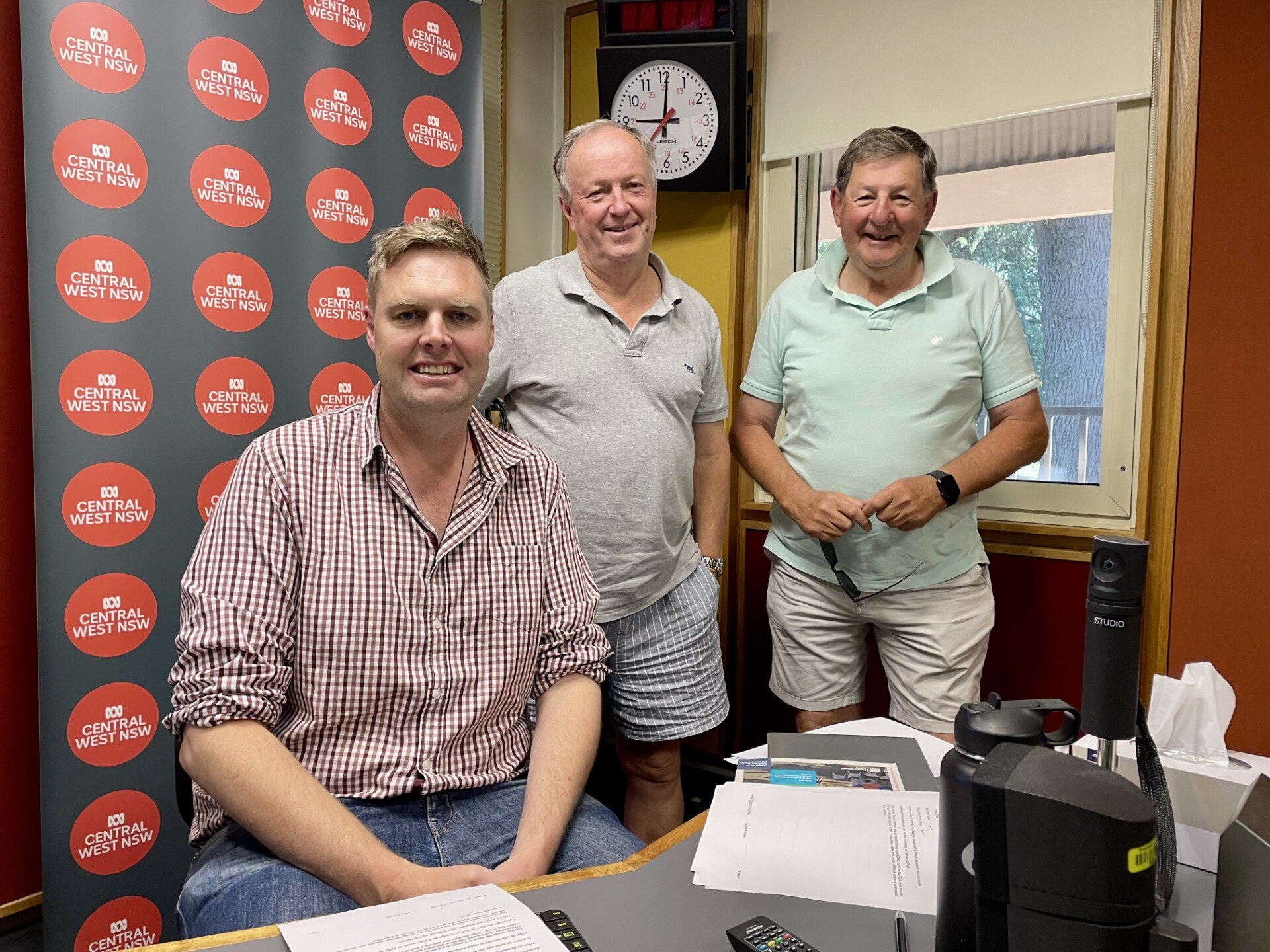 Michael Croke and Reg Kidd reminiscing about their decades together on ...