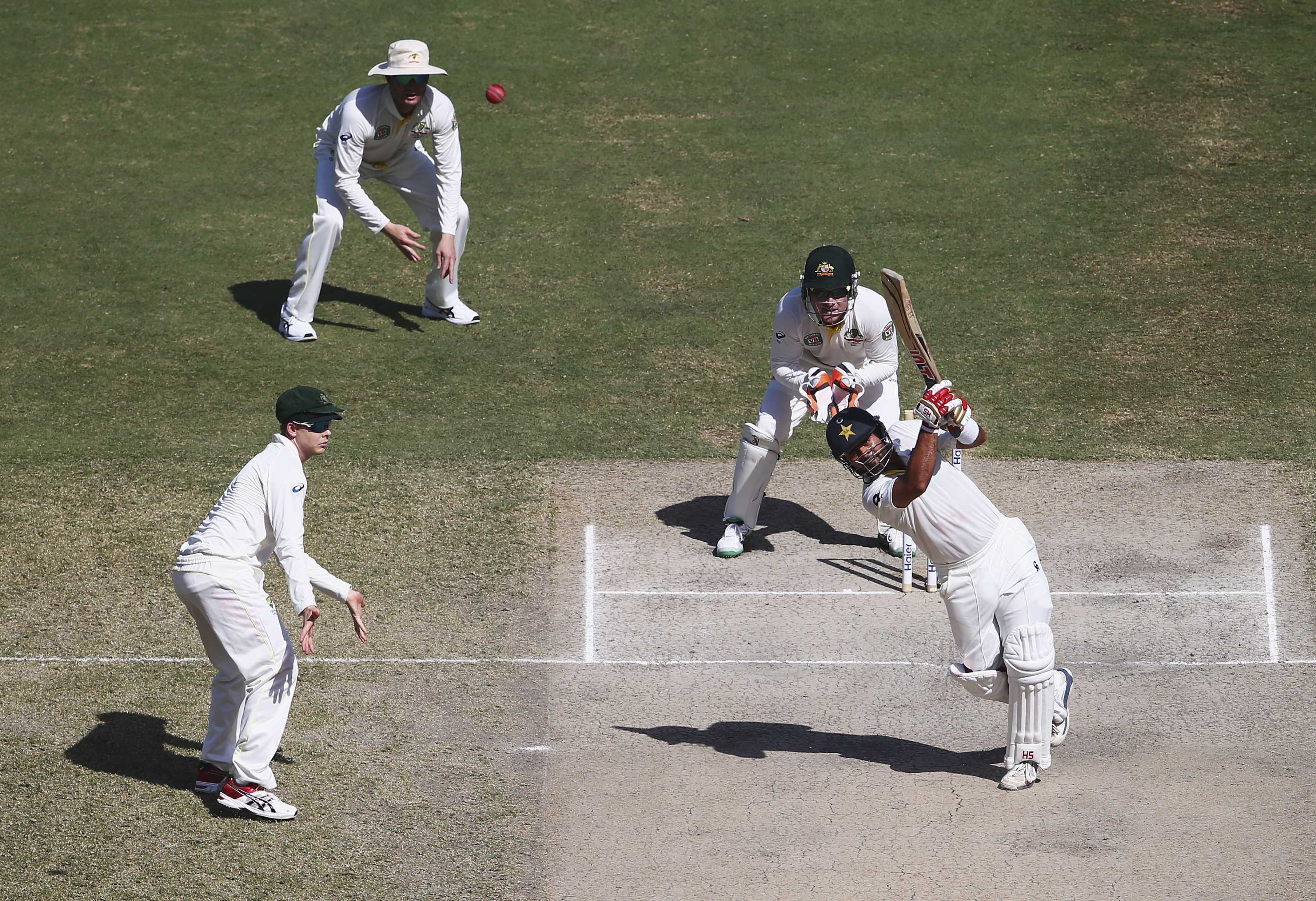 Pakistan spinners dismantle Australia's top order after setting big ...