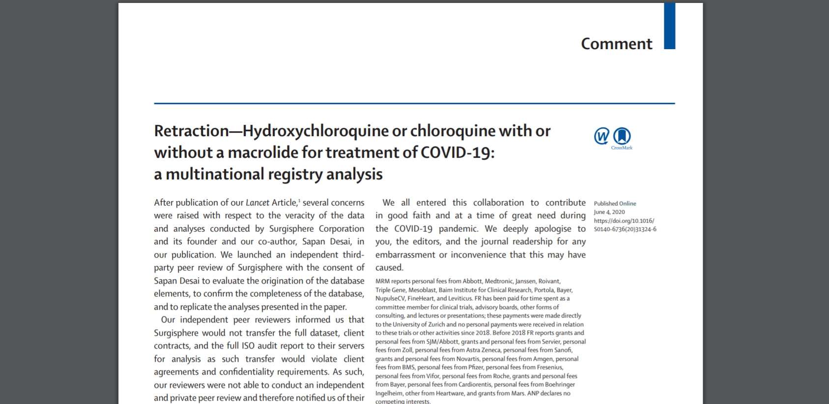 Major research papers retracted over data controversy - ABC listen