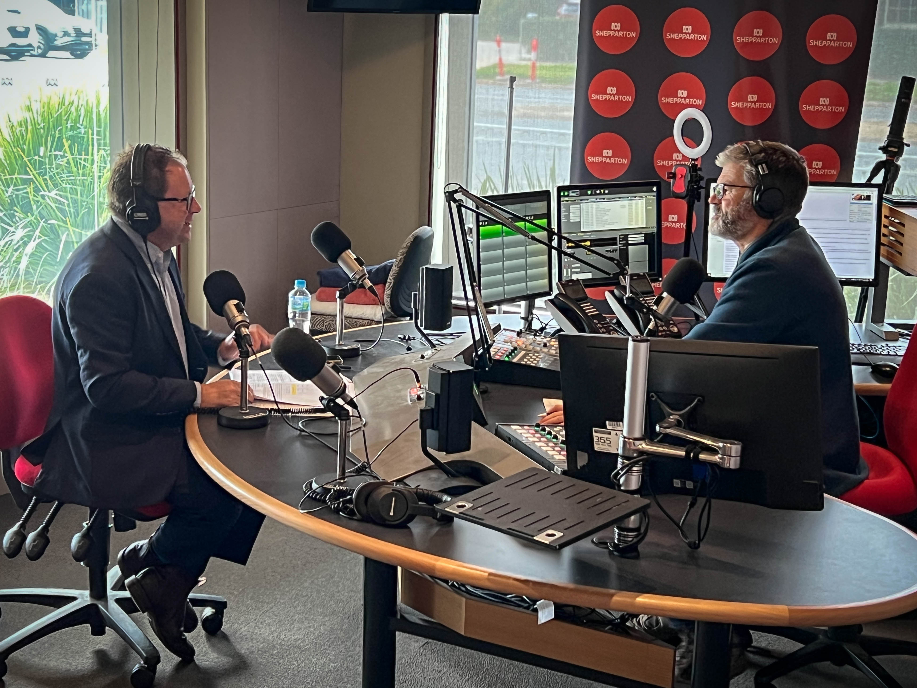 ABC Shepparton's first and only breakfast radio presenter Matt Dowling ...