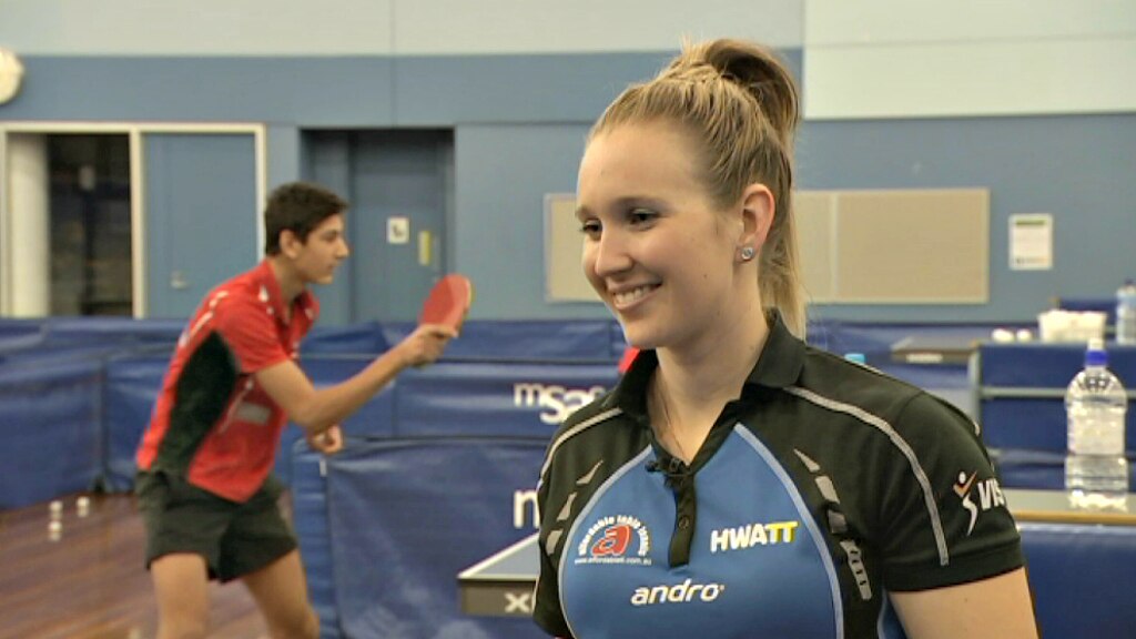 Melbourne table tennis player first to compete in Paralympics and ...