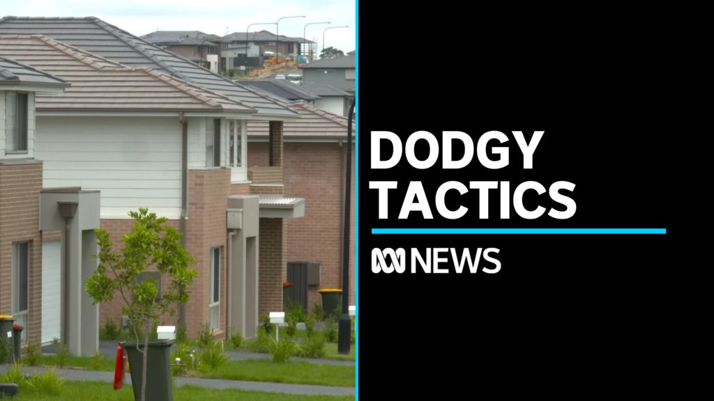 The dodgy tactics at play in Australian real estate - ABC News