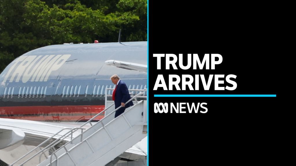 Donald Trump arrives in Miami to face court over federal indictment ...