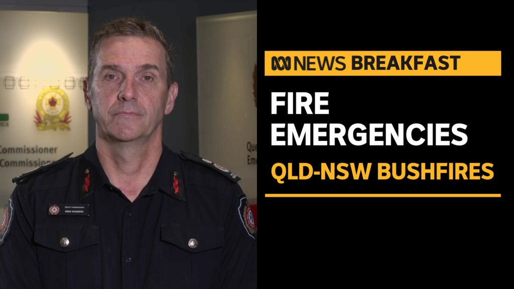 Fires in Queensland and New South Wales threaten homes amid strong ...