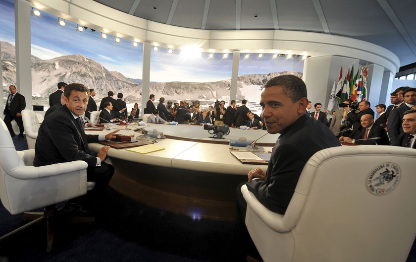 G8 leaders back 2-degree warming limit - ABC News