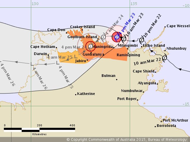 Cyclone Nathan: Adam Giles urges Darwin to prepare, Goulburn Island ...