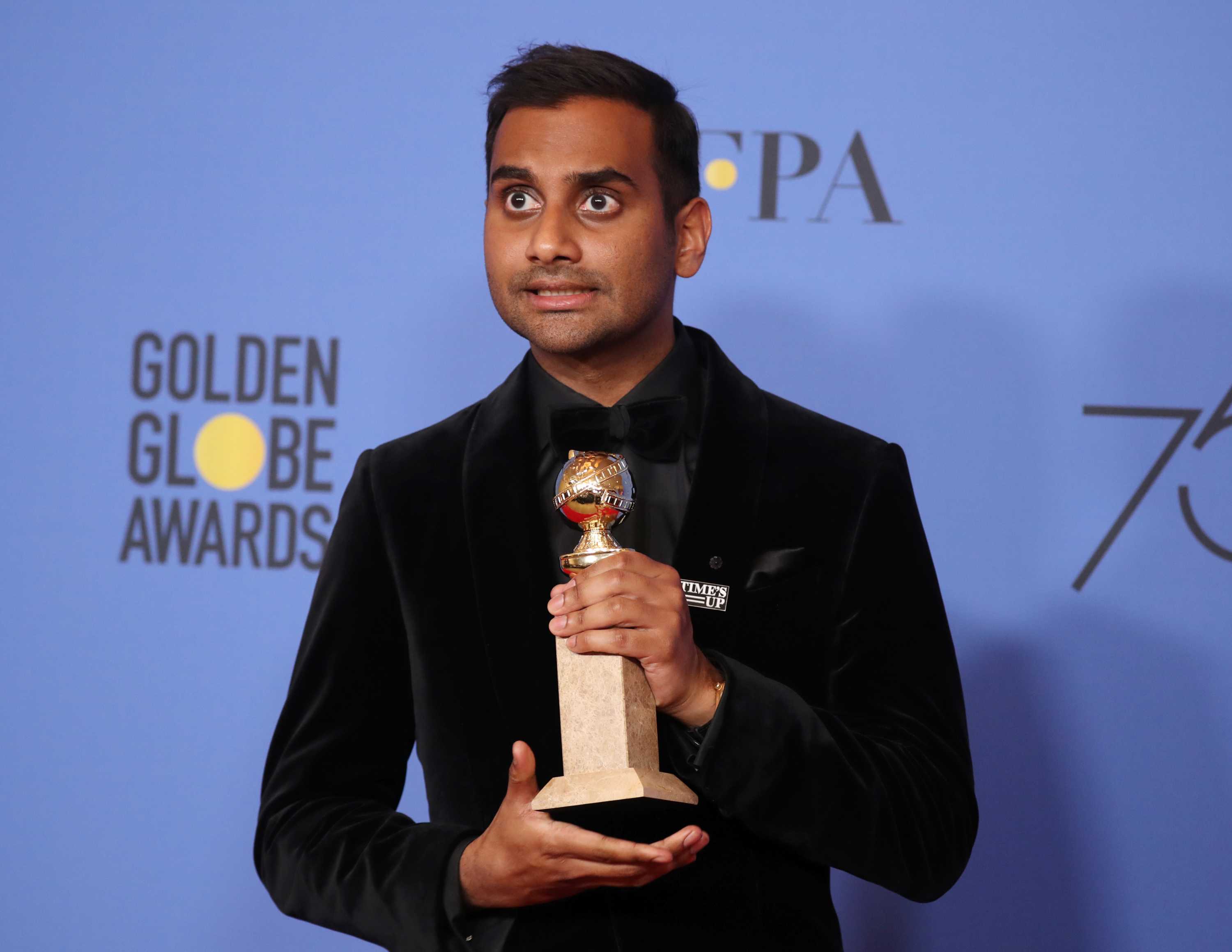 Golden Globe-winning comedian Aziz Ansari responds to sexual misconduct ...