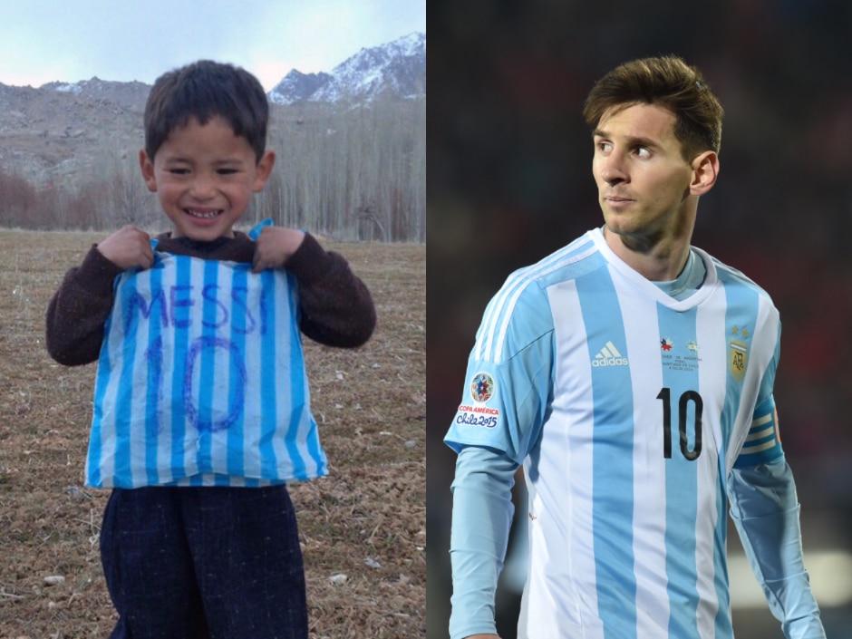 Young Afghan Lionel Messi fan flees to Pakistan over kidnap fears - ABC ...