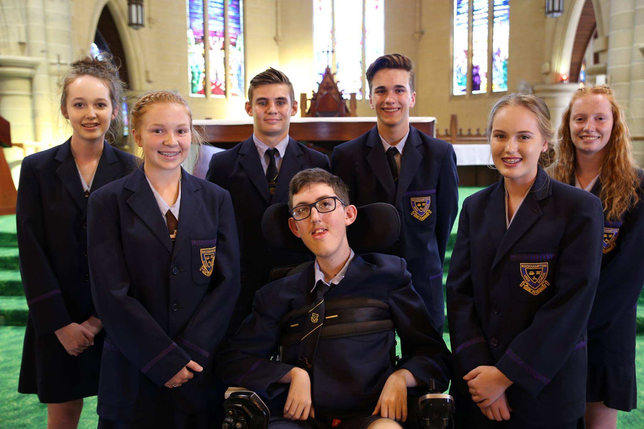 'Great personality' secures teen with muscular dystrophy his school's ...