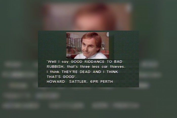Howard Sattler's inadvertent calls - Media Watch