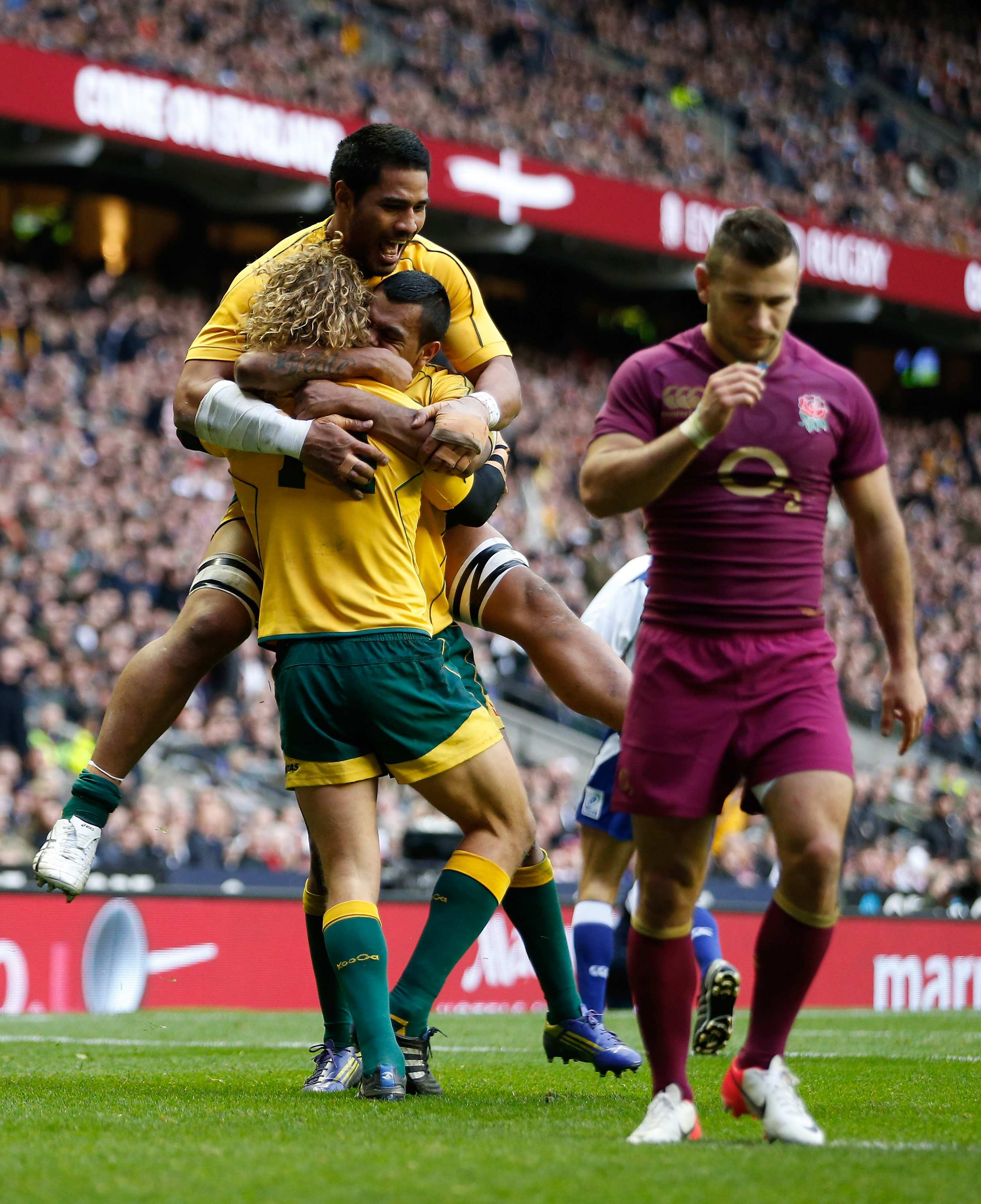Wallabies hit back in style against England - ABC News
