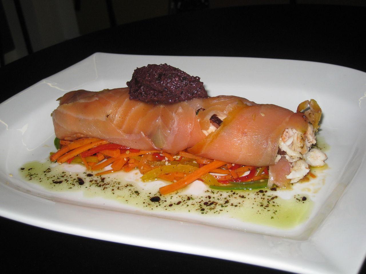 Salmon and trout roulade - ABC News