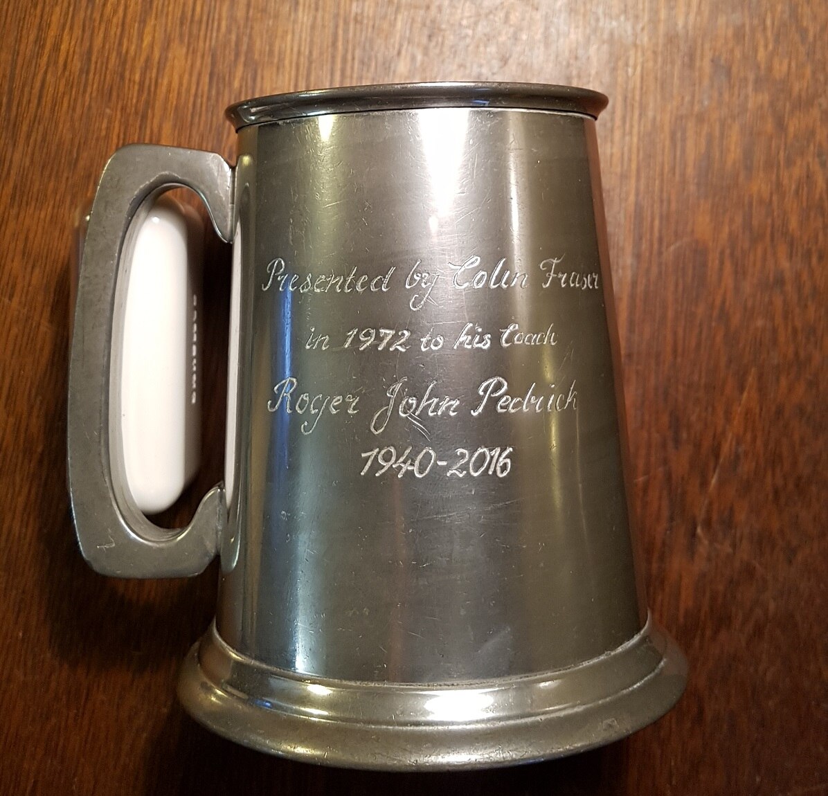 Life in 500 Words: Colin's mug reminds him of the power of a great ...